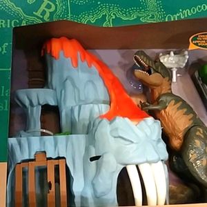 Terra | Toys | Trex Nwt Dinosaur Volcano Playset Terra | Poshmark